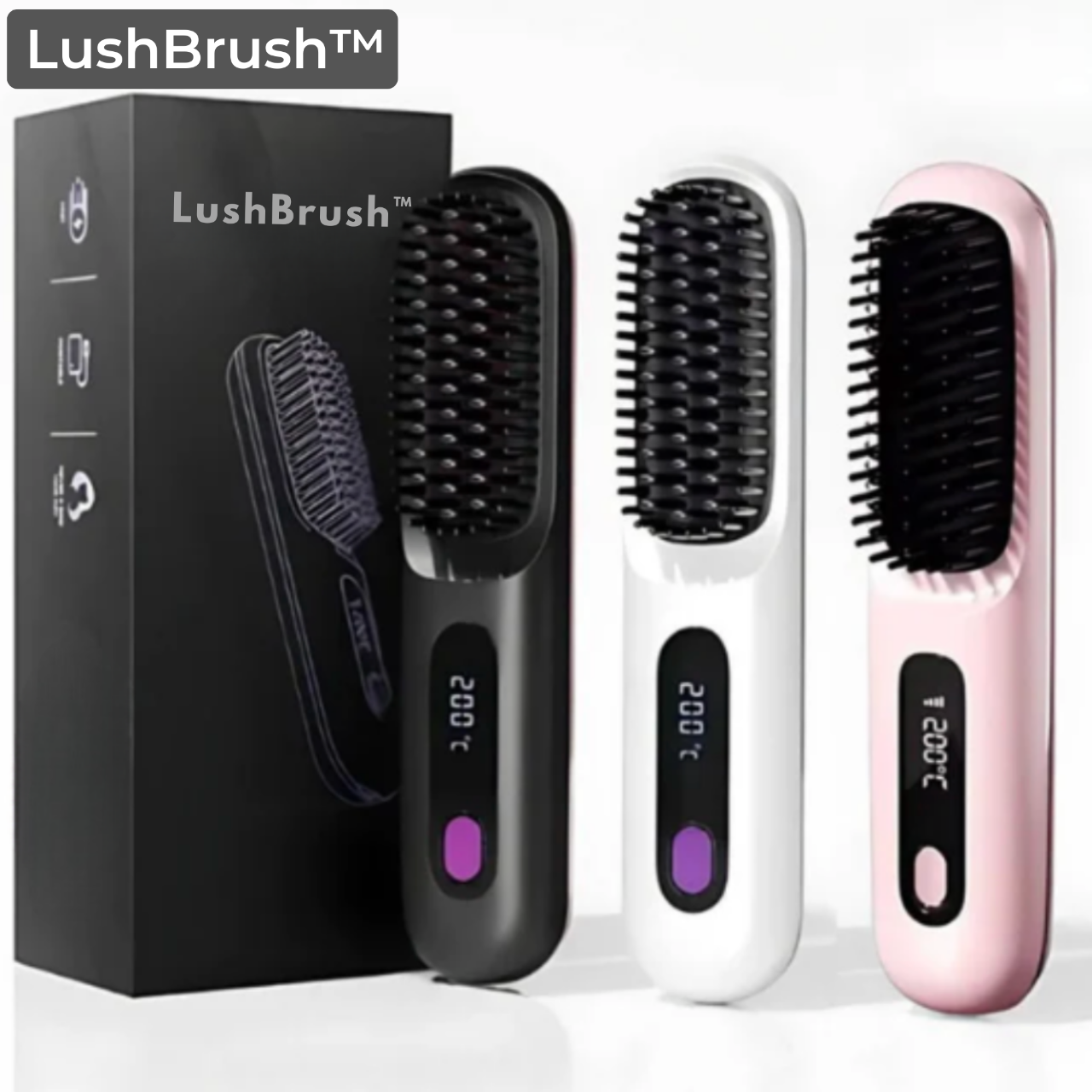 LushBrush™ – Salonblødt Hår Når Som Helst, Hvor Som Helst – DK DanskDepot